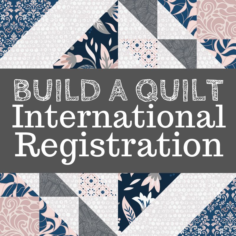 Build A Quilt Sign Up | Quilting Is My Therapy