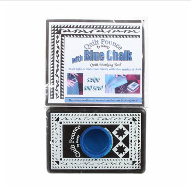 Pounce Pad Stencil Chalk - Blue - Quilting Is My Therapy