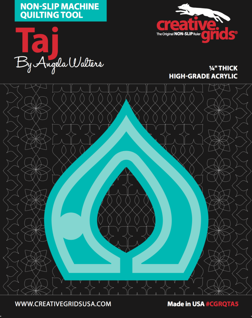 Taj Machine Quilting Ruler - Quilting Is My Therapy