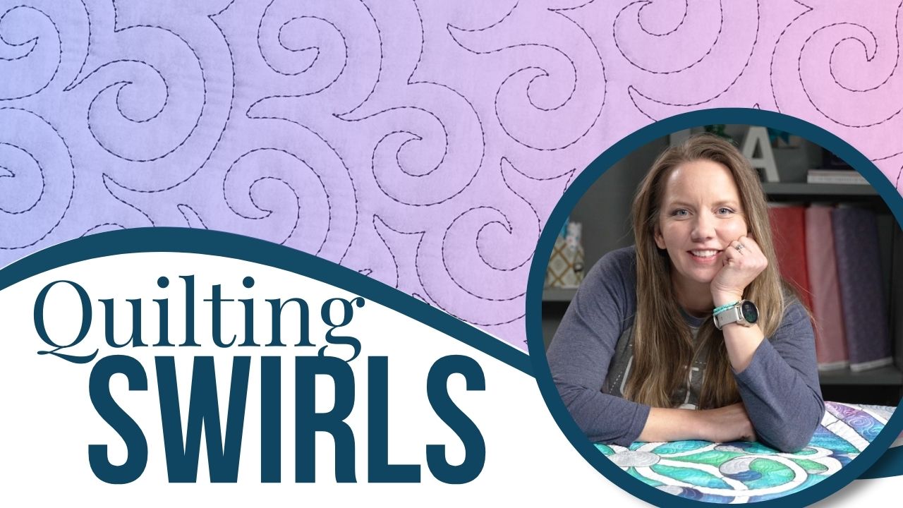 Mastering Swirls Free-motion Challenge Quilting Along - Quilting Is My ...