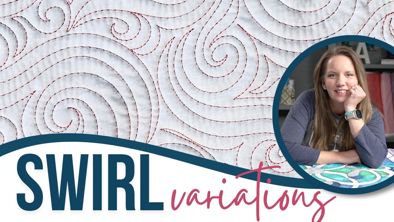 Mastering Swirls Free-motion Challenge Quilting Along - Quilting Is My Therapy