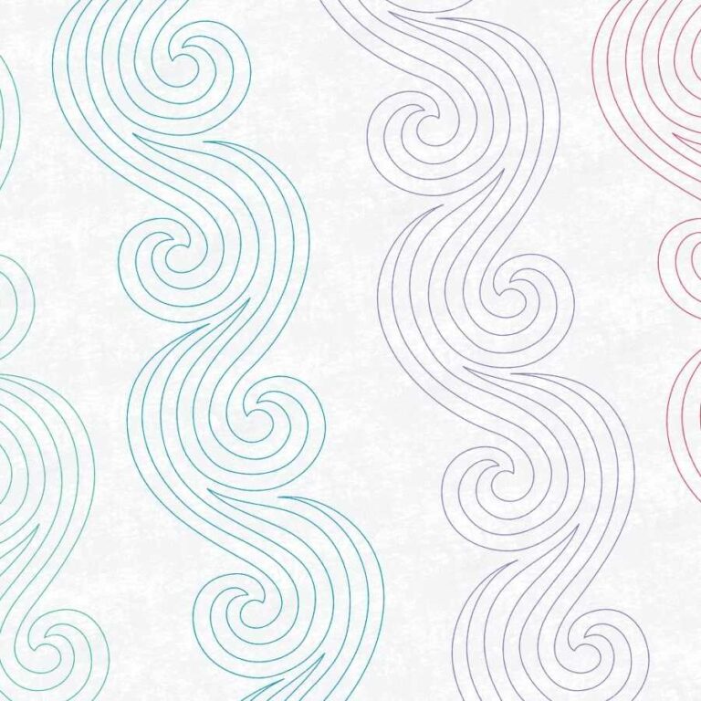 Mastering Swirls Free-motion Challenge Quilting Along - Quilting Is My ...